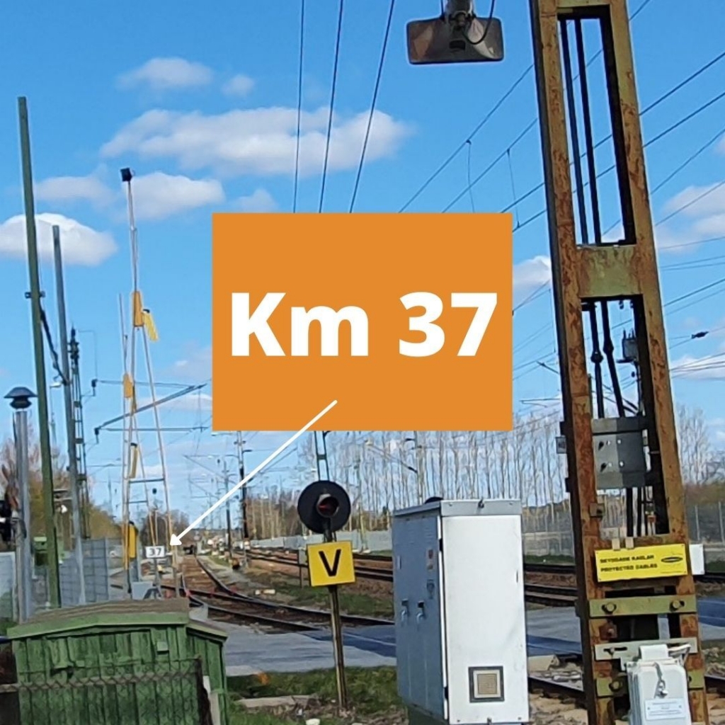 Hur lång är en kilometer? - Solberga station