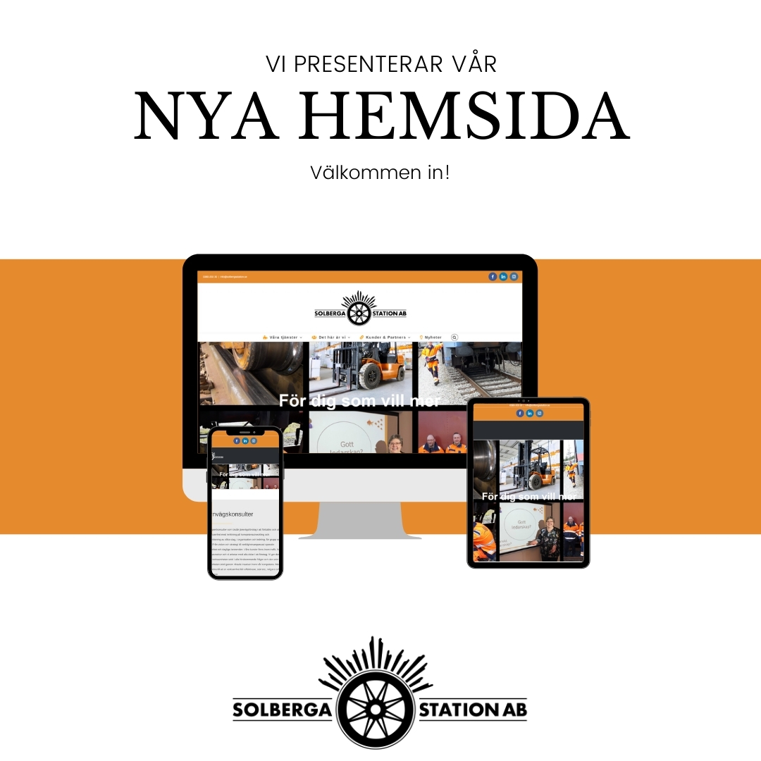 Ny hemsida - Solberga station